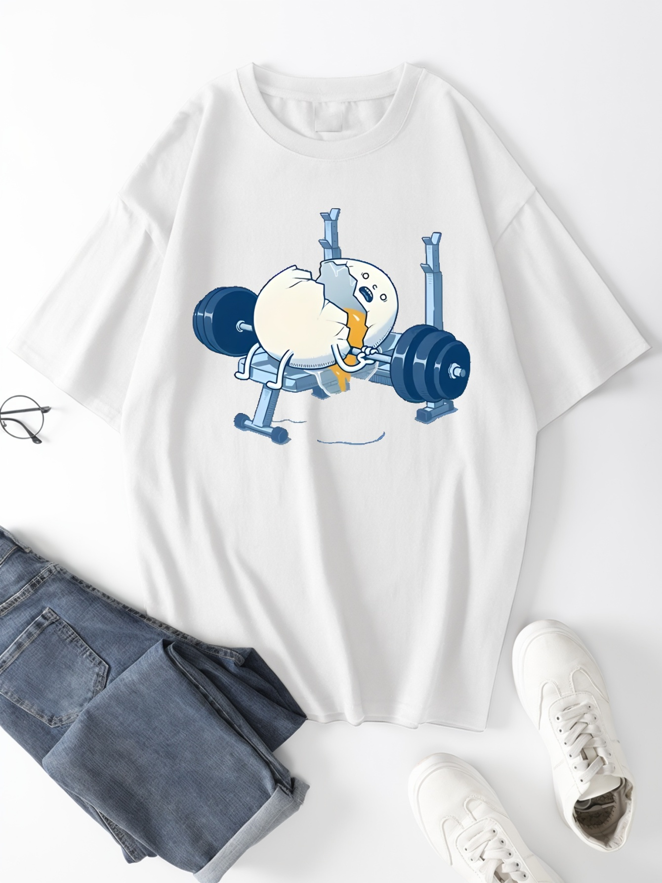 Anime Egg Graphic Print T shirt Men Stylish Outdoor Short - Temu Australia