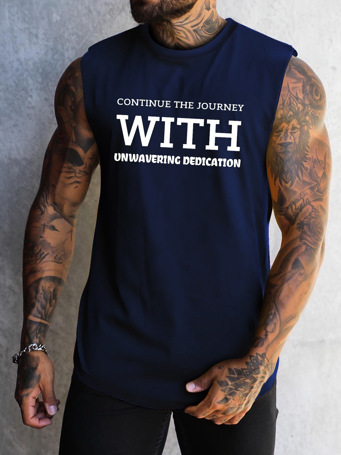 Continue Unwavering Dedication Print Summer Mens Quick Dry Temu Ireland