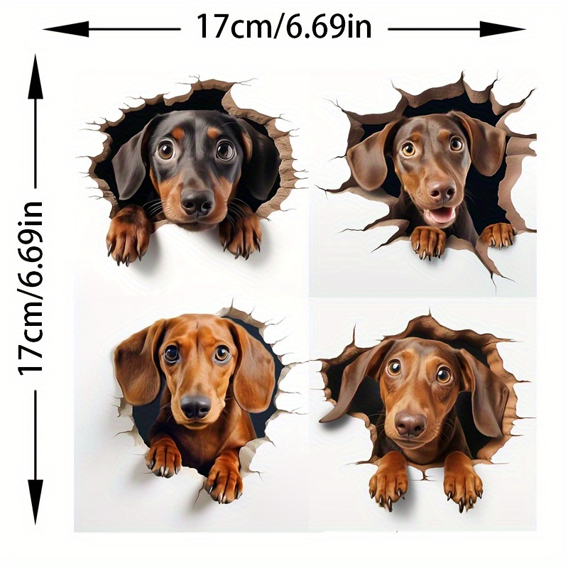 1 Dachshund Sticker Car Gifts Dachshund Meme Cooler Cars - Temu