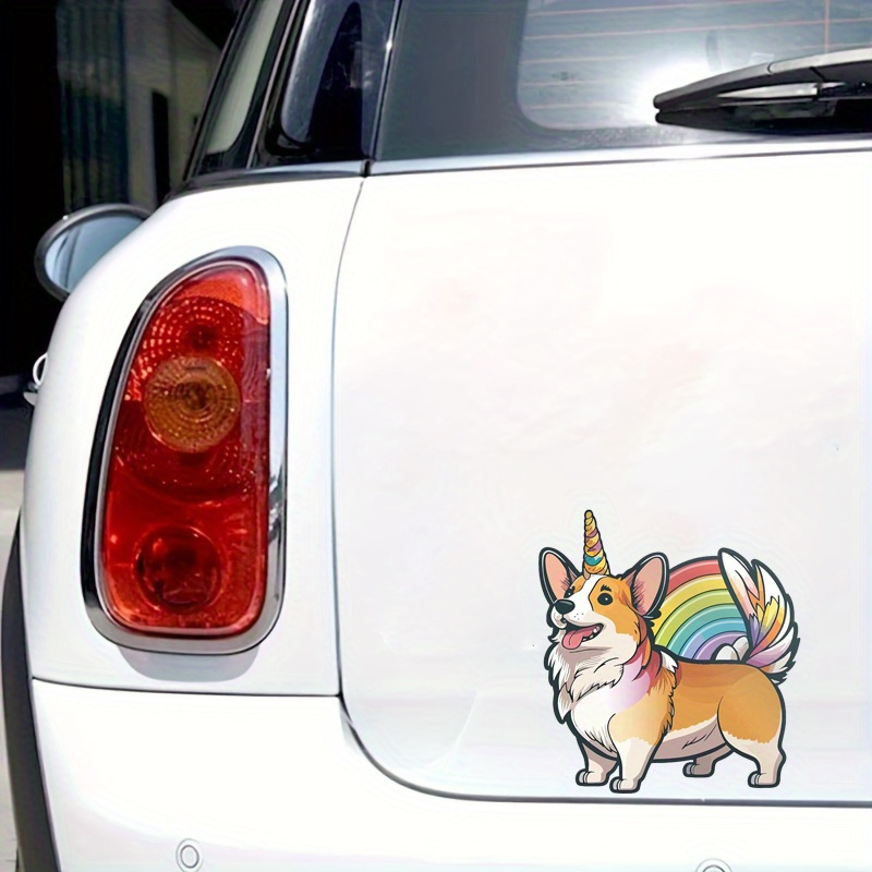 Dog Bumper Sticker Car Decor Laptop Computer Water - Temu