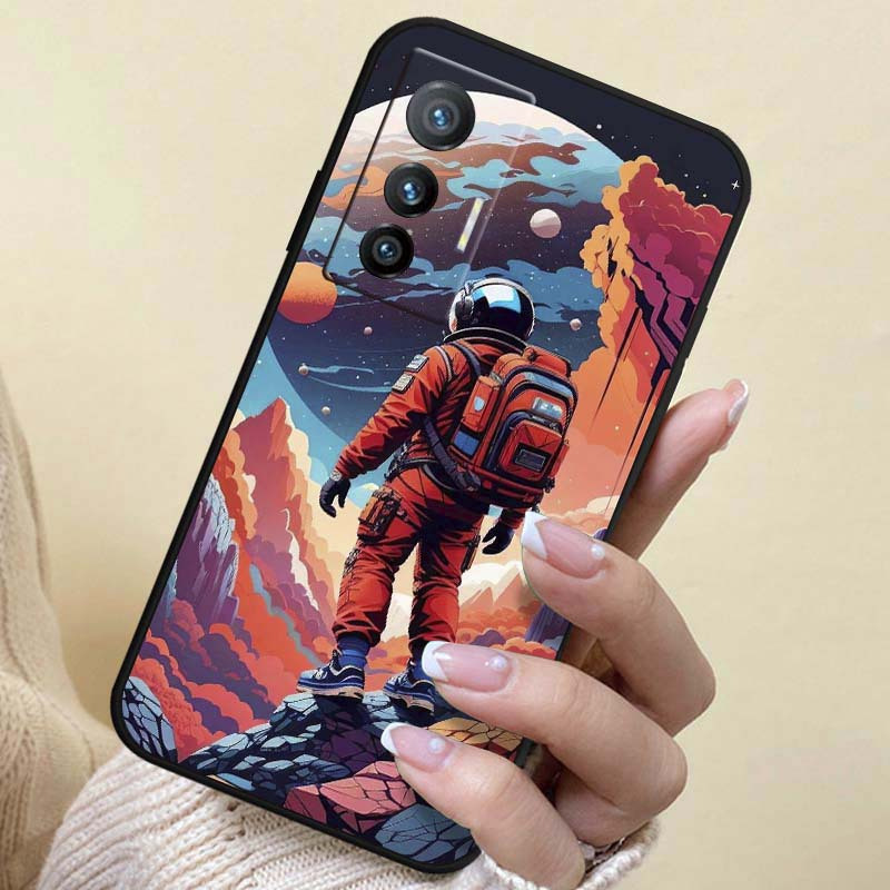 Astronauts Mountains Matte Soft Tpu Phone Case Vivo Iqoo Y20 - Temu ...
