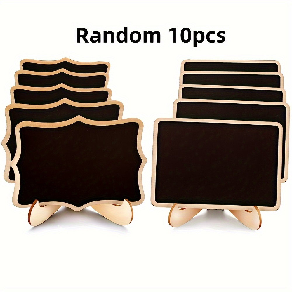 mini chalkboard signs framed small chalkboard labels easel Temu