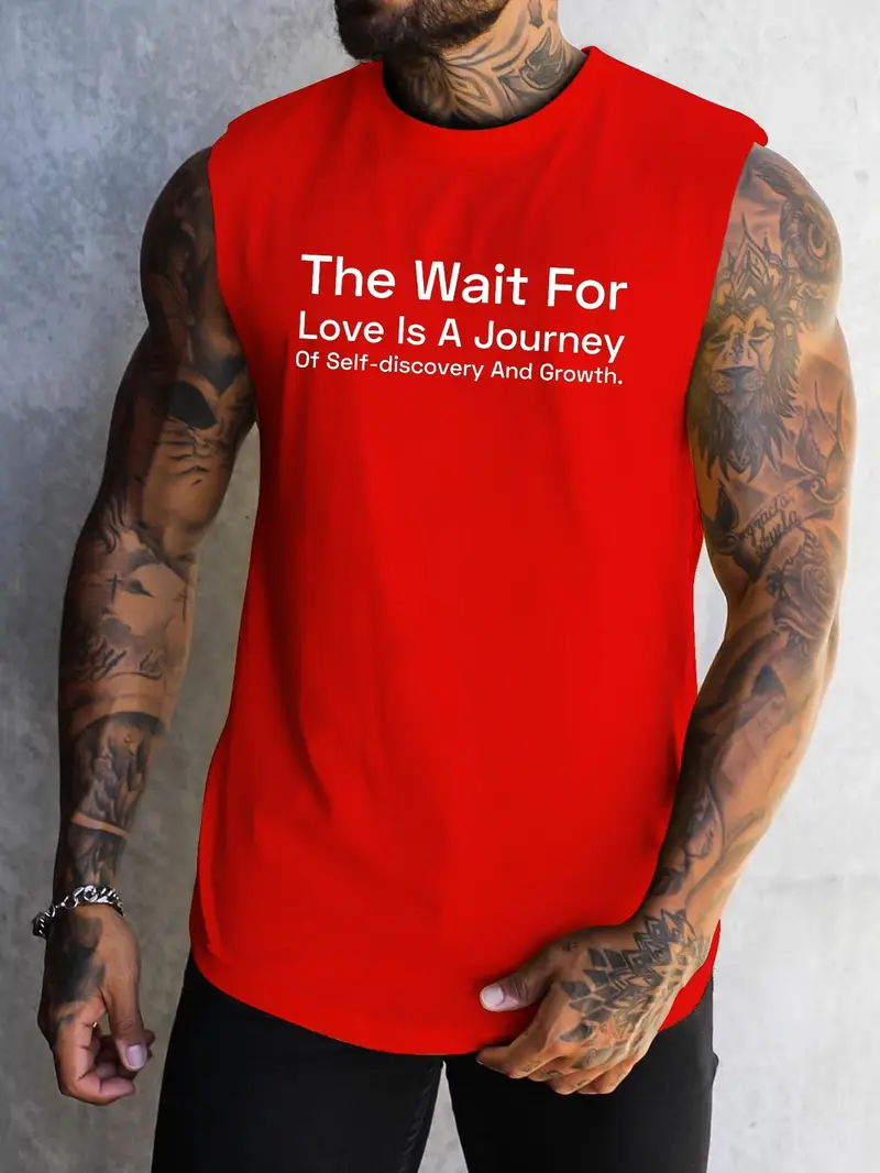 Wait Love A Journey Print Summer Mens Quick Dry Moisture Temu Canada