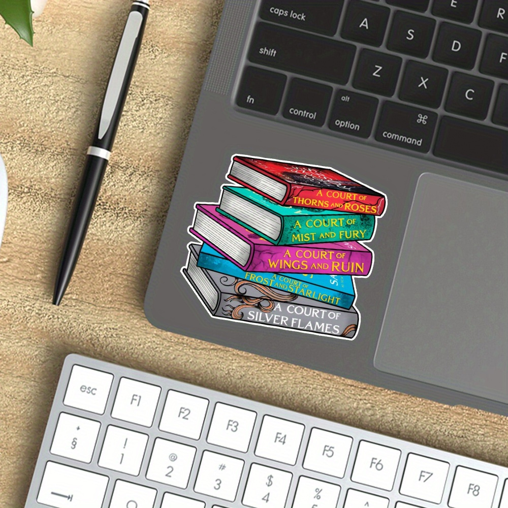 Books Vinyl Sticker Decal Car Stickers Laptop Water Bottle - Temu