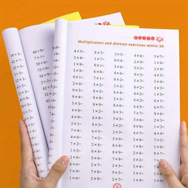 Libro Ejercicios Matemáticas Tablas Libro - Temu Mexico Libro Ejercicios Matemáticas Tablas Libro - Temu Mexico