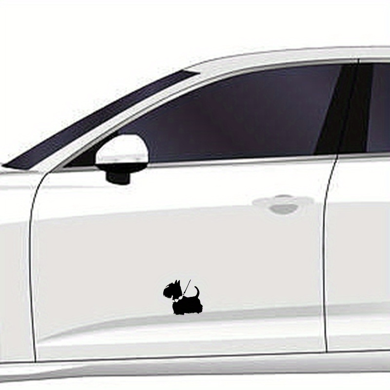 Cute Scottish Terrier Dog Puppy Pet Animal Vinyl Decal Car - Temu Australia