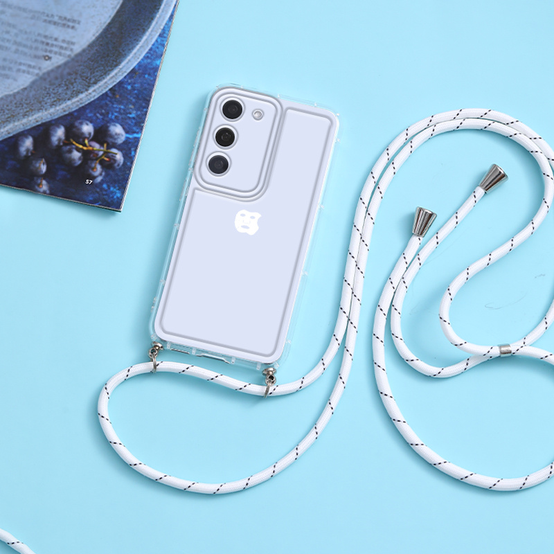 Strap Cord Chain Case Phone Case Samsung Galaxy S24 - Temu Australia