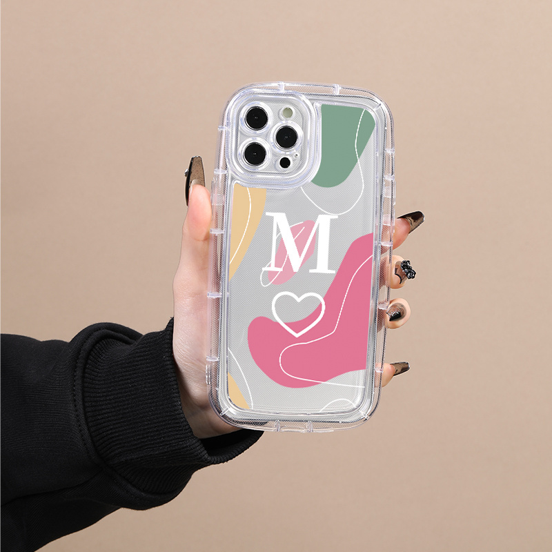 Silicone Shockproof M Phone Case Iphone 11 12 13 14 15 Pro - Temu ...