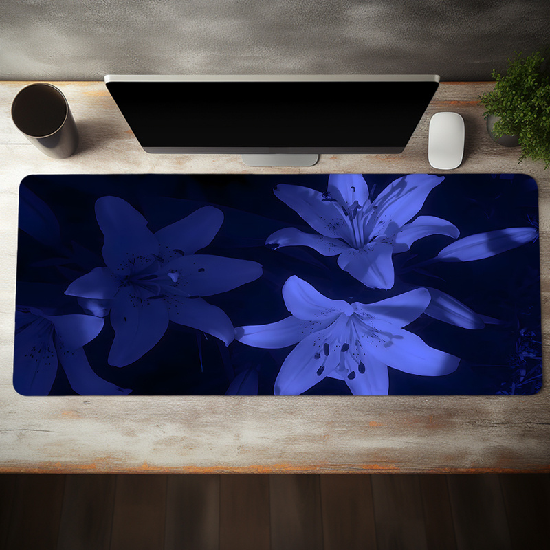 Luxurious Dark Green Mysterious Nebula Pattern Large Gaming - Temu Canada