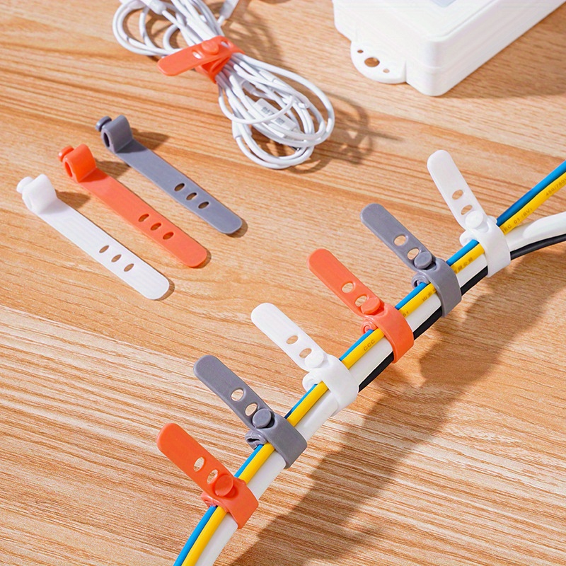 Wire Silicone Zip Ties Storage Cable - Temu