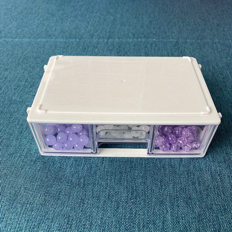 10pcs Stacking Storage Box Container For Beaded Rice Beads Plastic ...