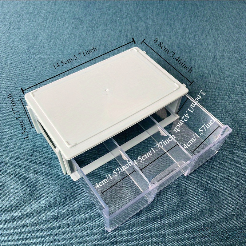 10pcs Stacking Storage Box Container For Beaded Rice Beads Plastic ...