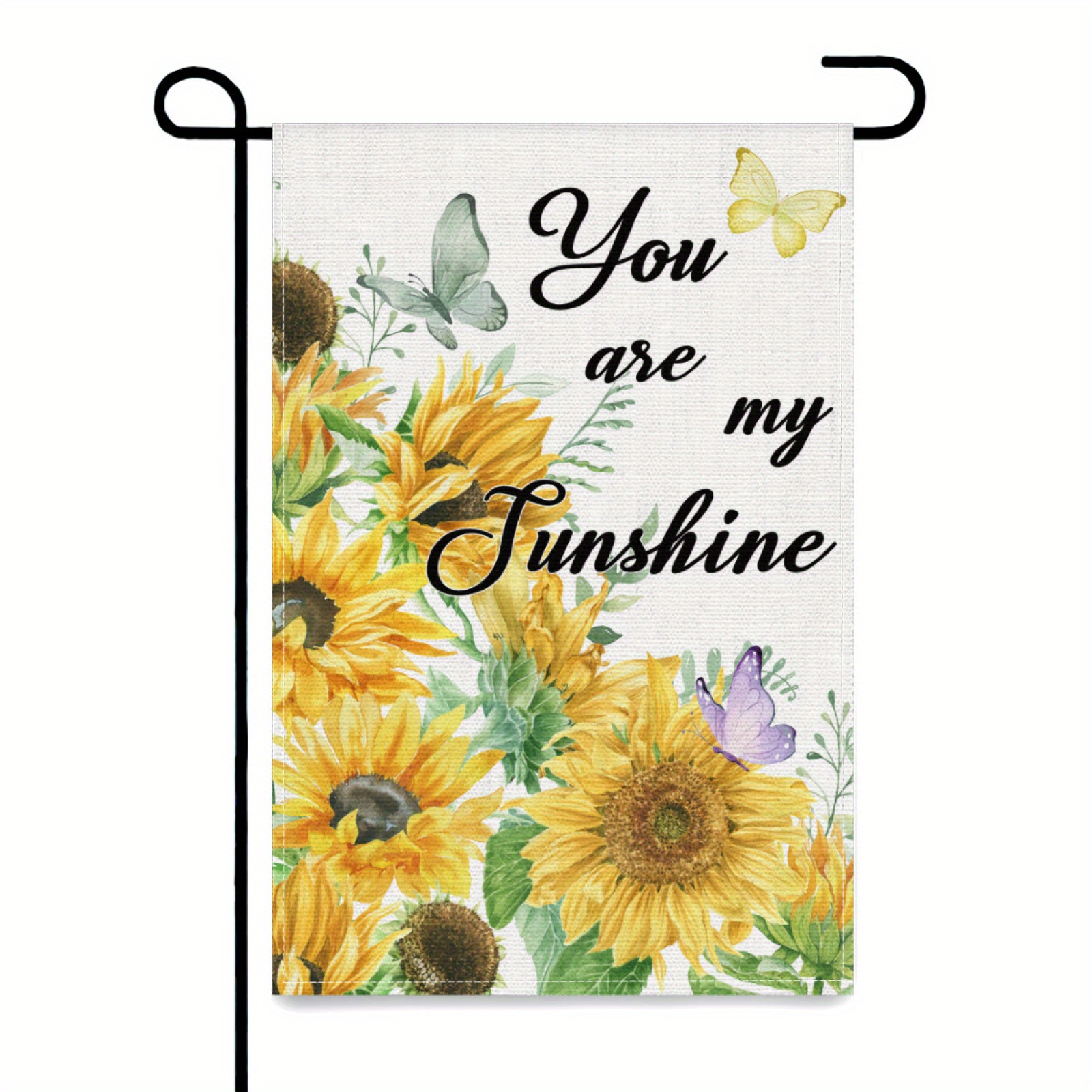 Summer Garden Flag Sunflowers Double Sided Outside Welcome - Temu New ...