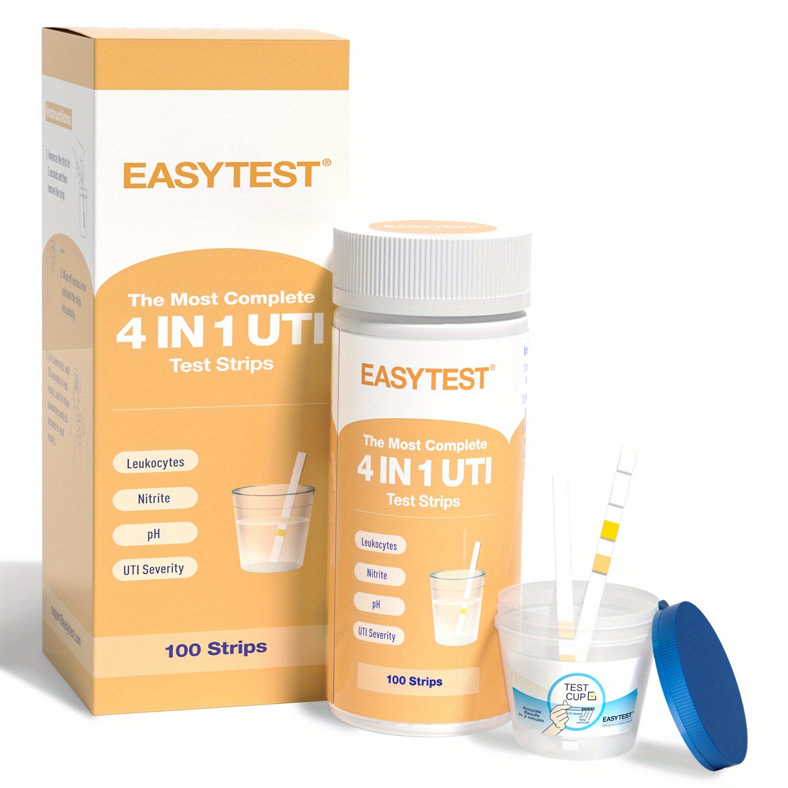 Uti Test Strips Women 1 + 100 Strips Quick Accurate Urinary - Temu Finland