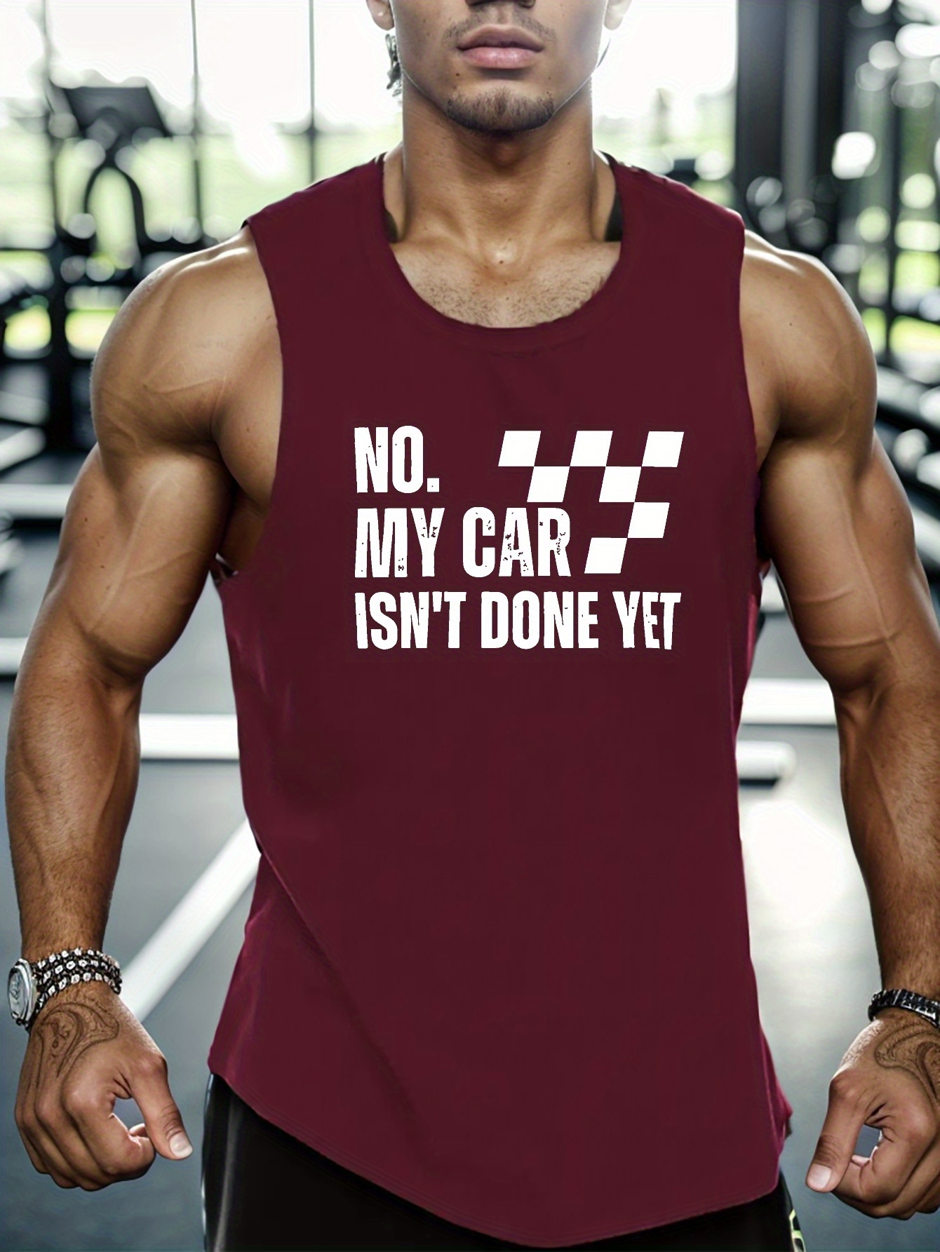 Geometric Letters Print Summer Men's Quick Dry Moisture - Temu Australia