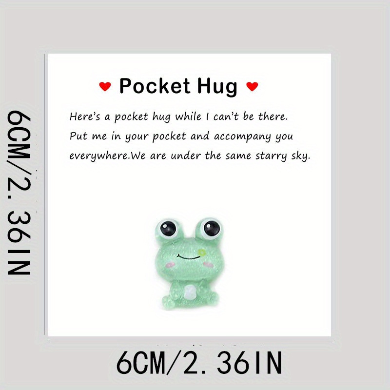 Pocket Hug Cute Resin Animal Decoration Pocket Hug - Temu Philippines