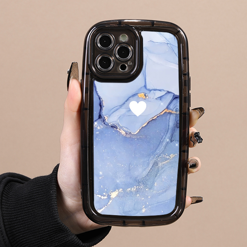 Luxury Shockproof Blue River Phone Case Iphone 11 12 13 14 - Temu Canada