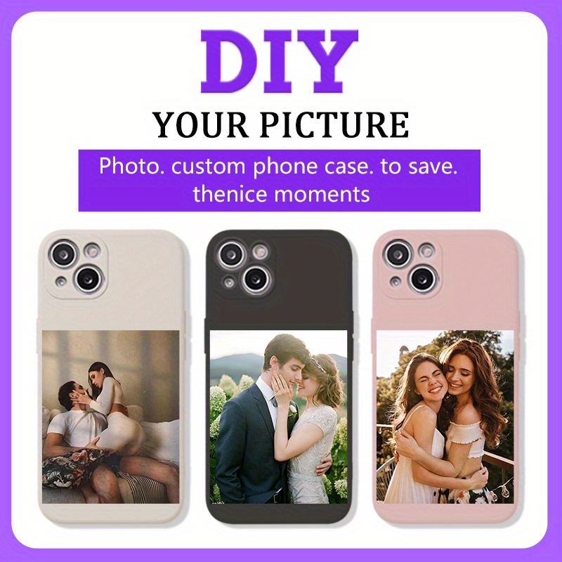 Diy Pattern Customized Phone Case Personalization Custom - Temu Canada