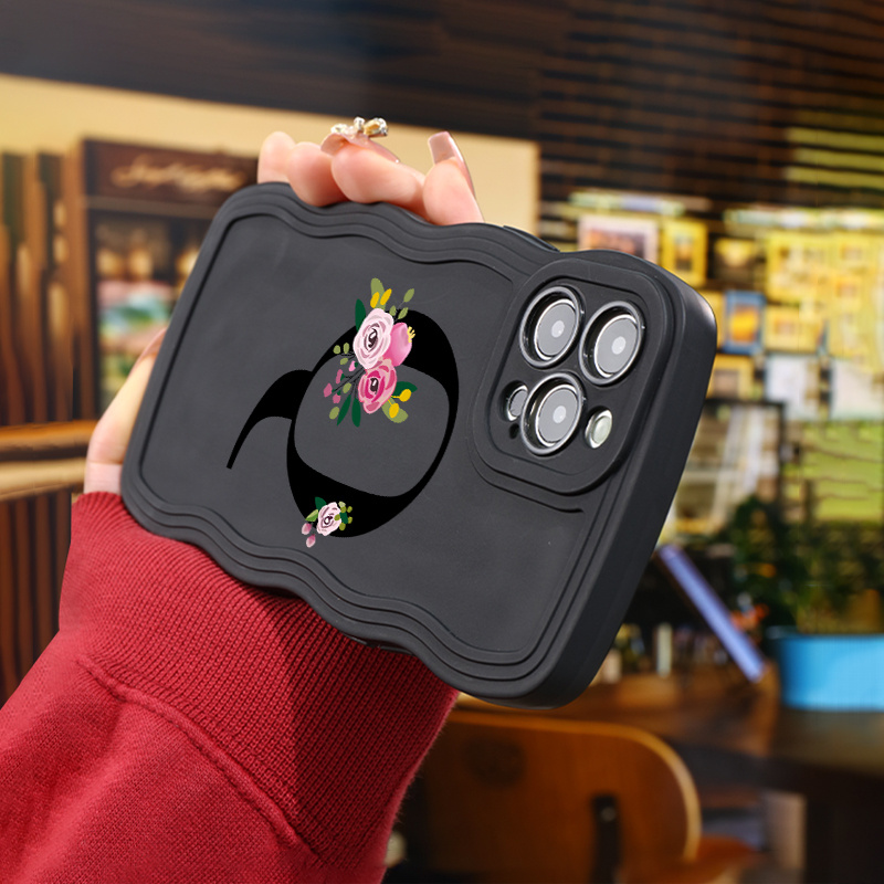 New Case Silicone Luxury Q Phone Case Iphone 11 12 13 14 15 - Temu Canada