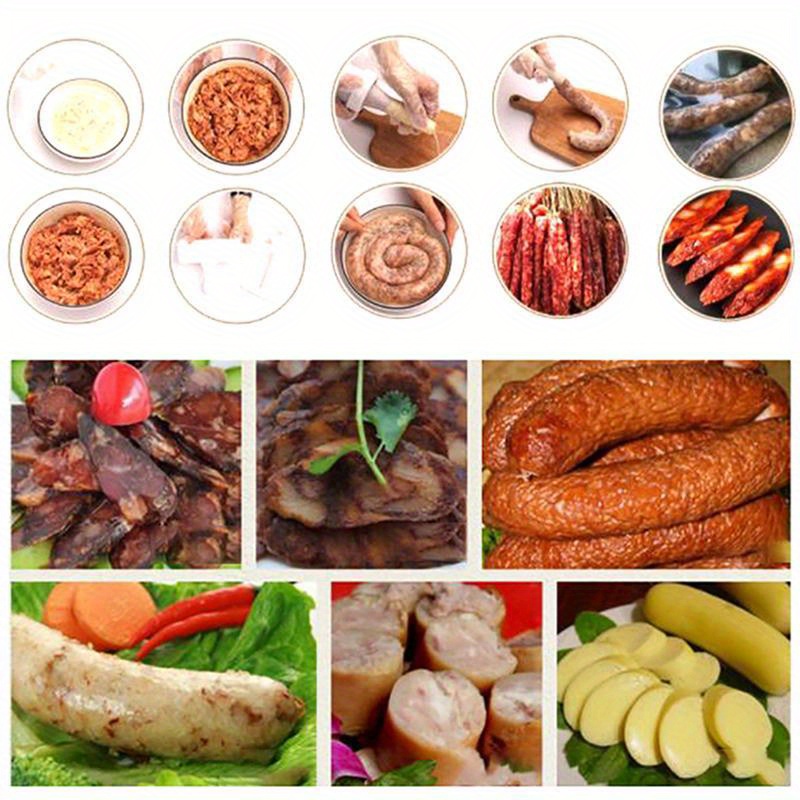 1pc Clear Plastic Sausage Casings Food Safe Transparent Wrappers For Homemade Sausages Meat Kitchen Utensils Kitchen Supplies Kitchen