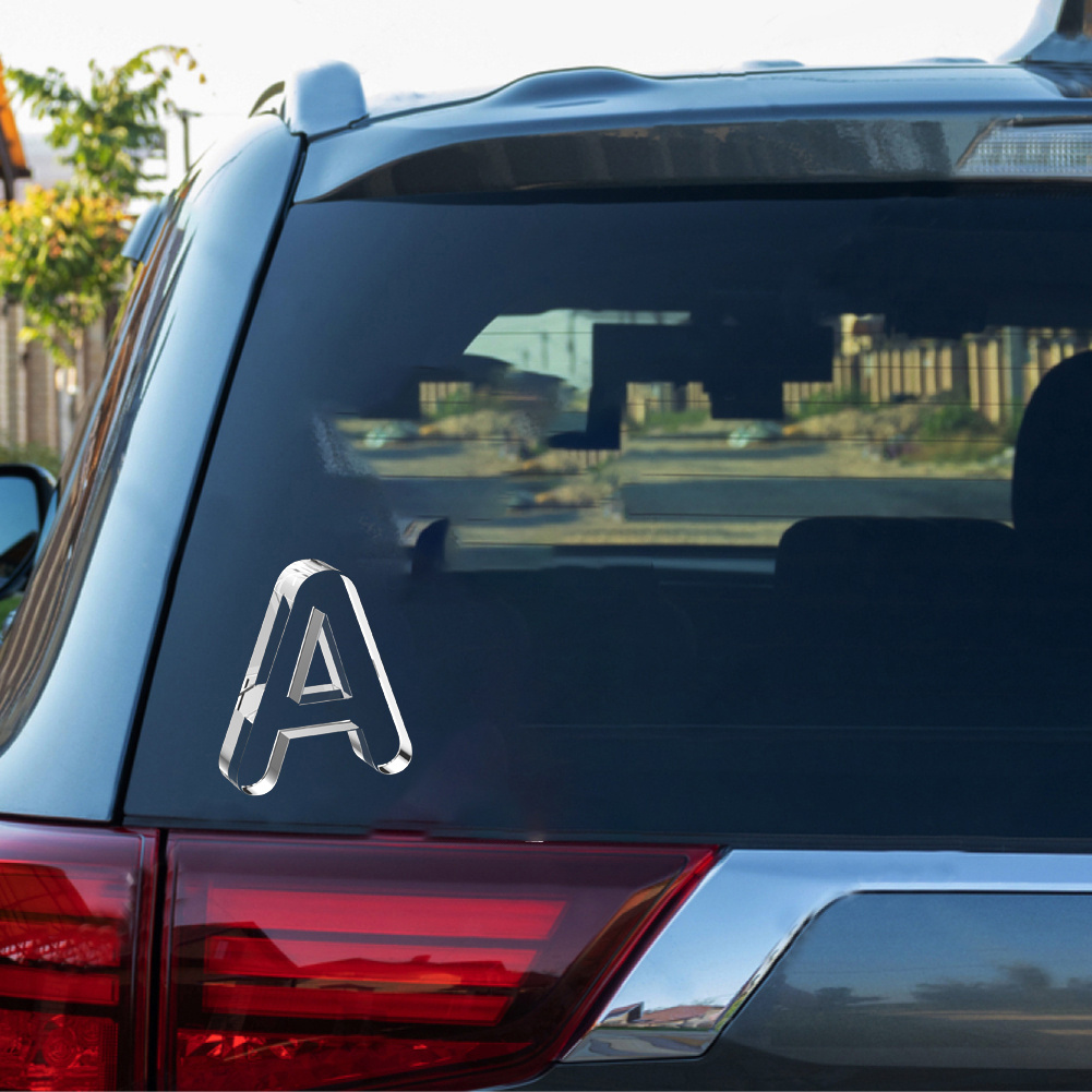 creative 3d letters sticker motorcycles vinyl - Temu Australia