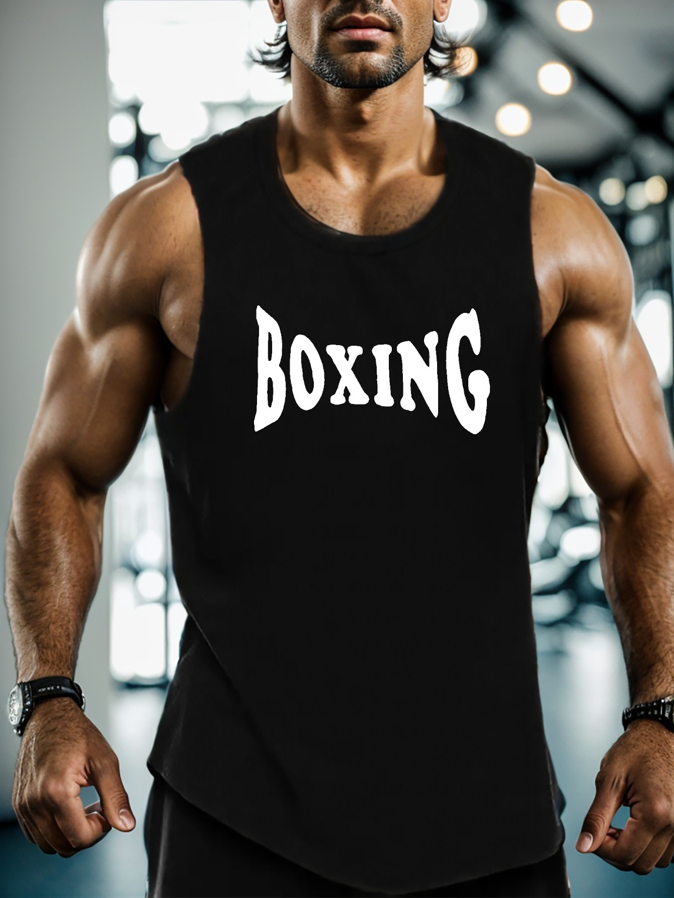 Boxing Print Men's Summer Quick Dry Moisture wicking - Temu Canada