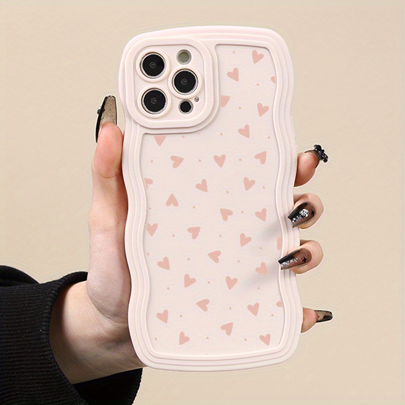 Luxury Vintage New Case Heart Pattern Phone Case Iphone - Temu Canada