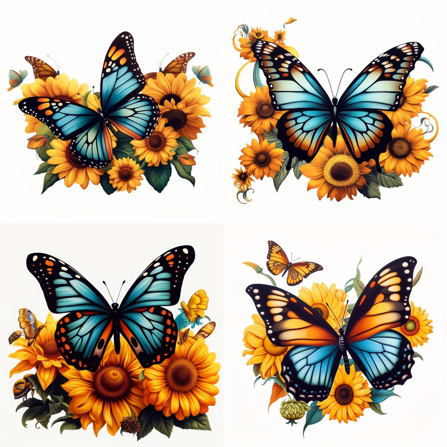1 Butterfly Decal Vinyl Sticker Car Truck Suv Van Wall - Temu Australia