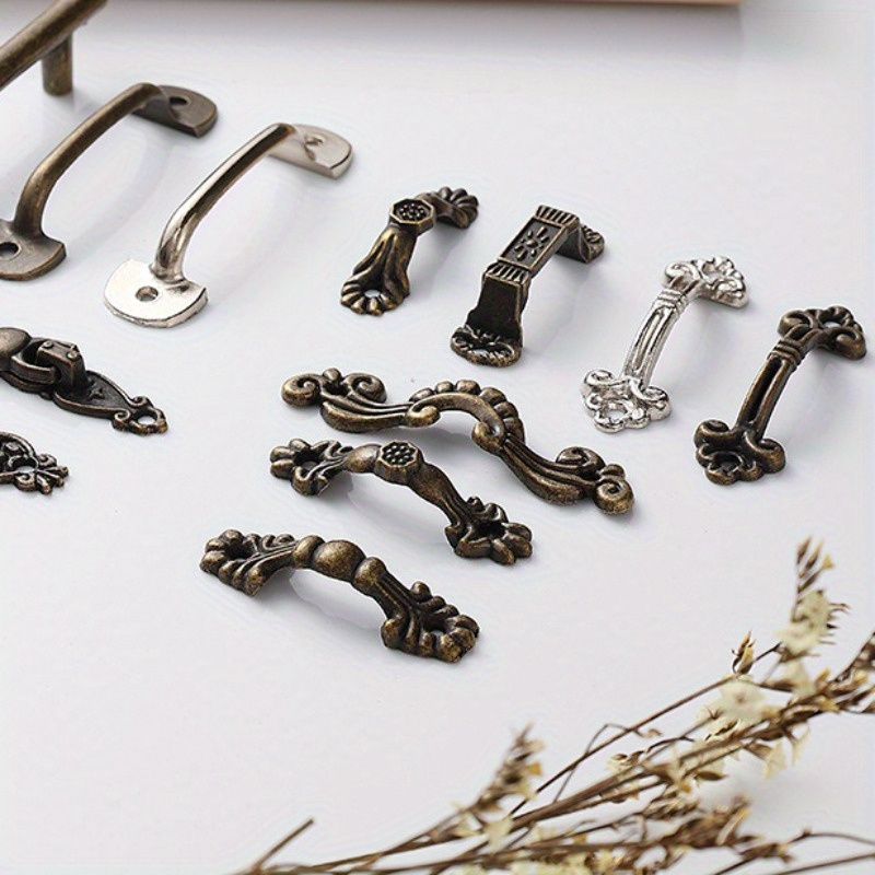 Furniture Handle Decoration Wooden Box Small Handles Alloy - Temu New ...