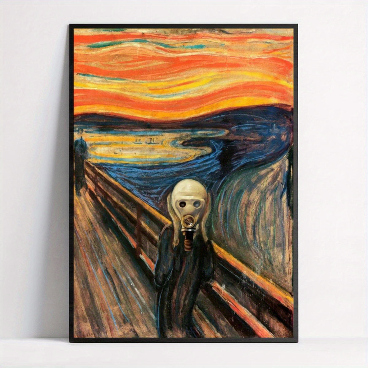 Unframed Canvas Poster Classical Art Screaming Ideal Gift - Temu Ireland