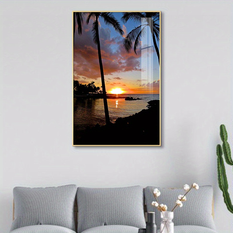 Framed Hd Printed Summer Sunshine Canvas Printing Wall Art - Temu Canada