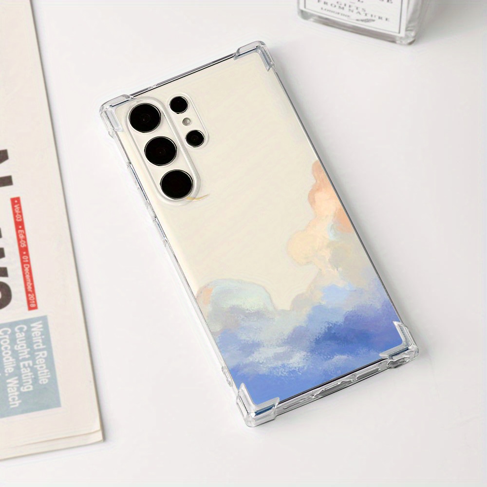 Colorful Graffiti Transparent Shockproof Phone Case Samsung - Temu Canada