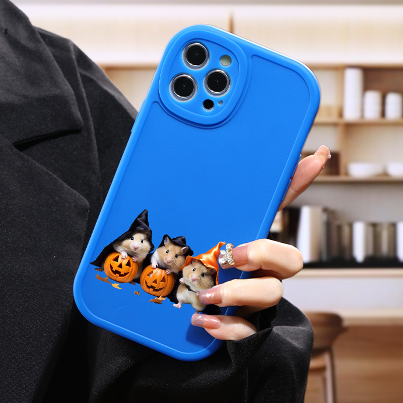 Luxury Aesthetic Silicone Christmas Hamster Phone Case - Temu Australia