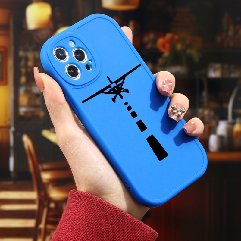 Luxury Silicone Shockproof Anime Plane Phone Case Iphone 11 - Temu Canada