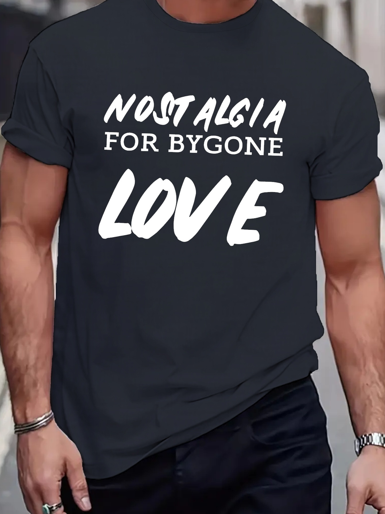 men's casual crew neck t shirt geometric print breathable - Temu Australia