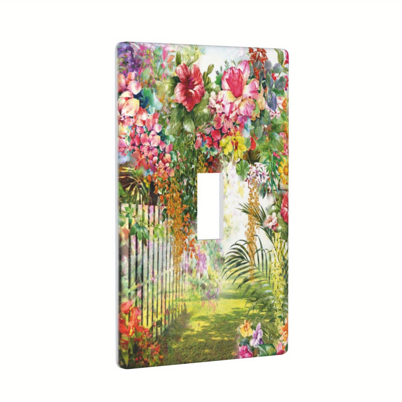 Leaves 3 Single Toggle Outlet Light Switch Wall - Temu Ireland