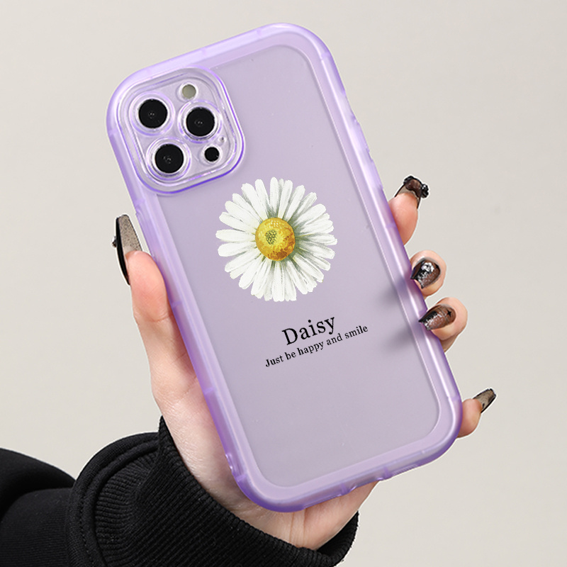 Luxury Shockproof Sunflower Pattern Phone Case Iphone - Temu Canada