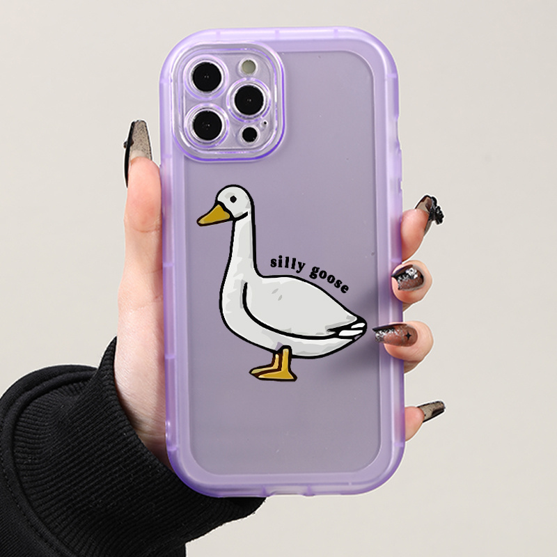 Luxury Shockproof Cartoon Duck Phone Case Iphone 11 12 13 14 - Temu ...