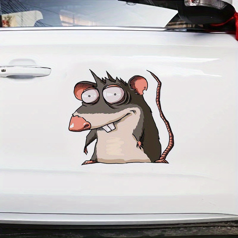 Rat Cute Car Sticker Laptop Bottle Truck Phone - Temu Australia