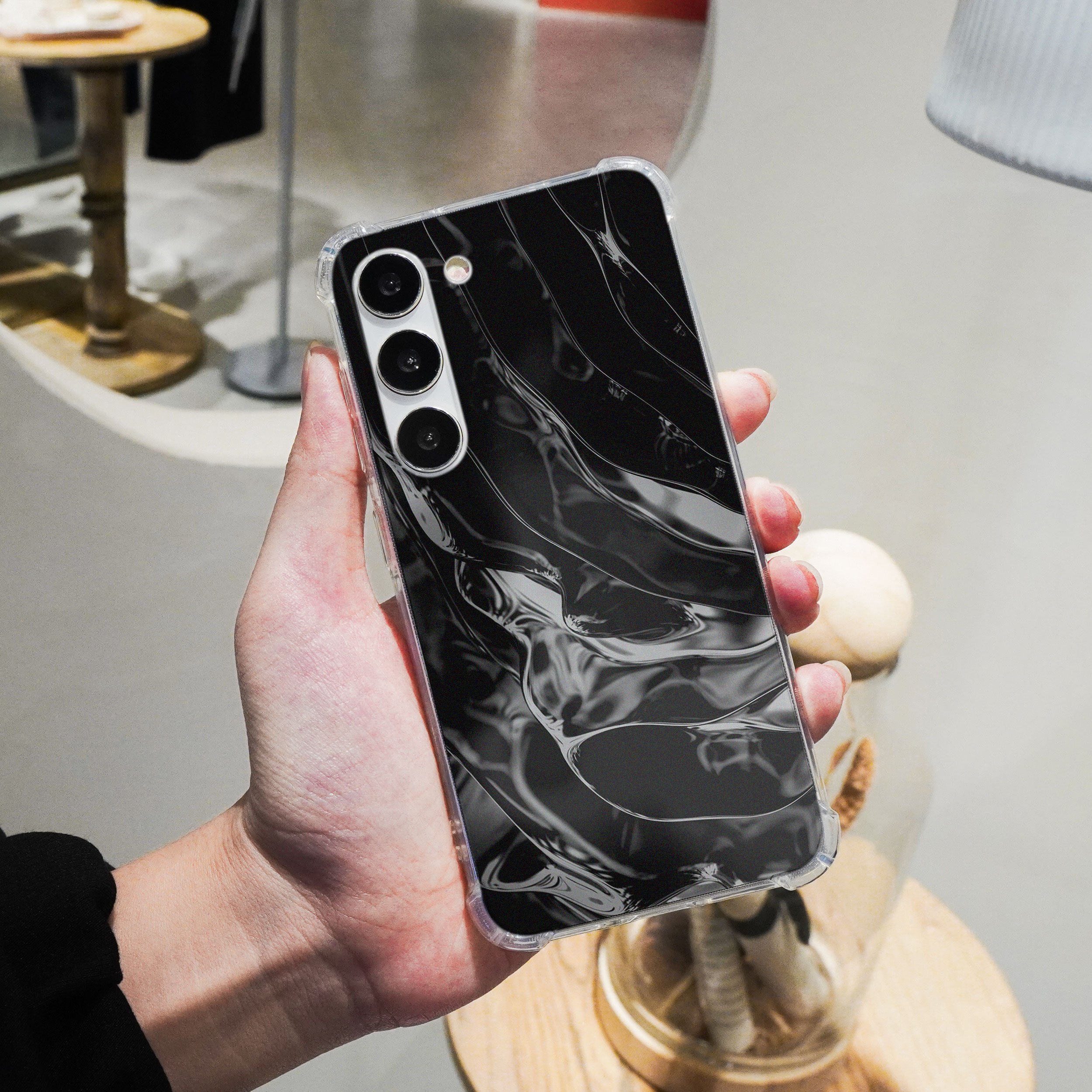 Samsung Phone Cover Robust Cushion Clear Shockproof Cover - Temu Canada