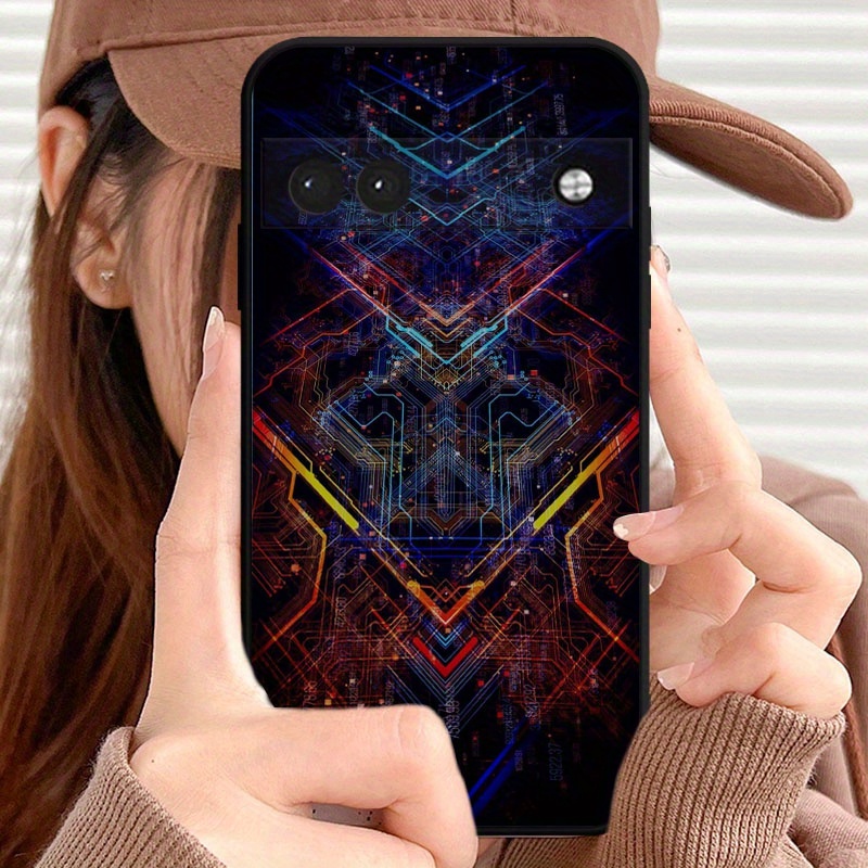 Geometric Pattern Tpu Drop proof Phone Case Suitable Google - Temu Canada