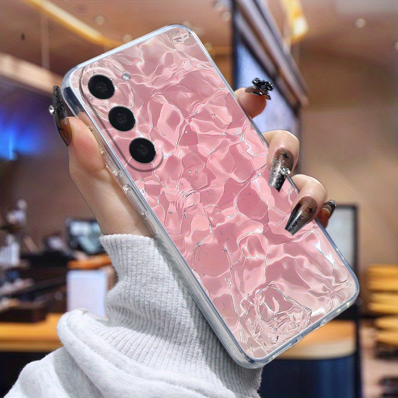 Ripple Pattern Silicone Phone Case Suitable Samsung Galaxy - Temu Canada