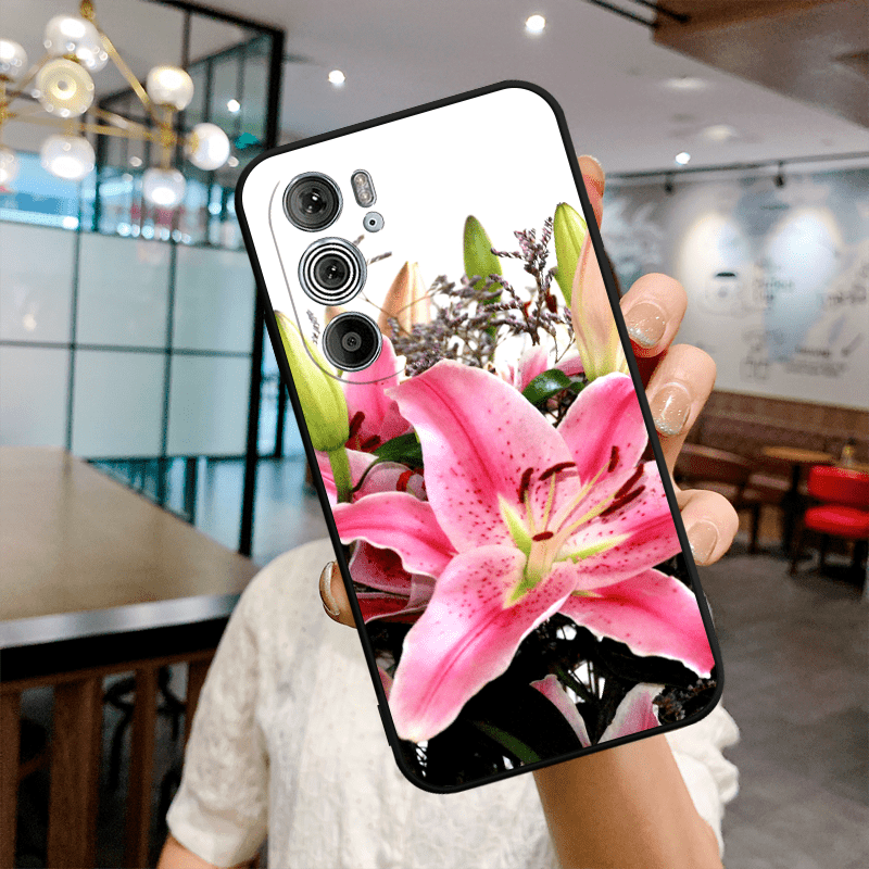 Lily Flower Design Motorola Moto Edge X30 S30 G200 Fusion 20 - Temu ...