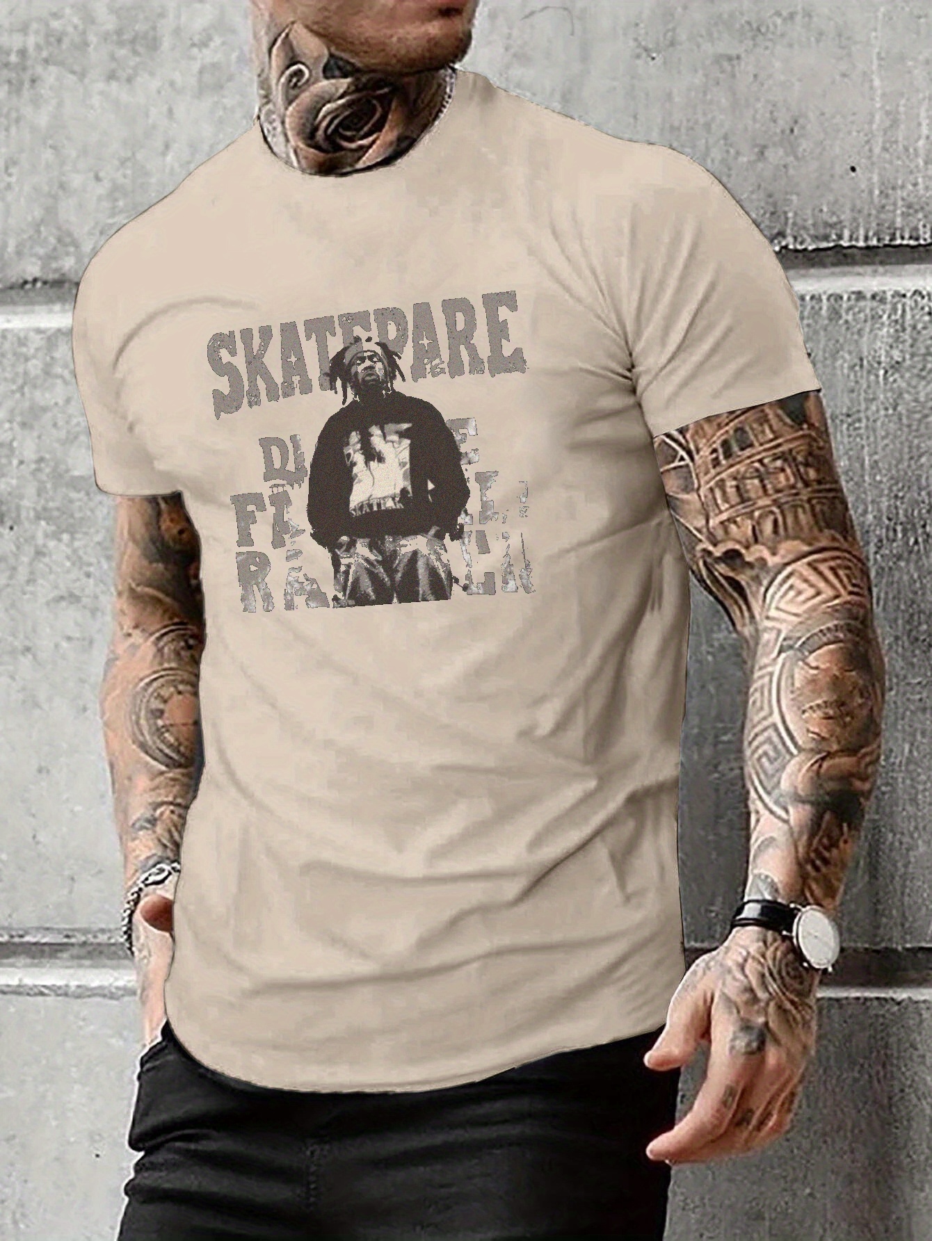 Plus Size Men's Anime Figure Graphic Print T shirt Summer - Temu New ...