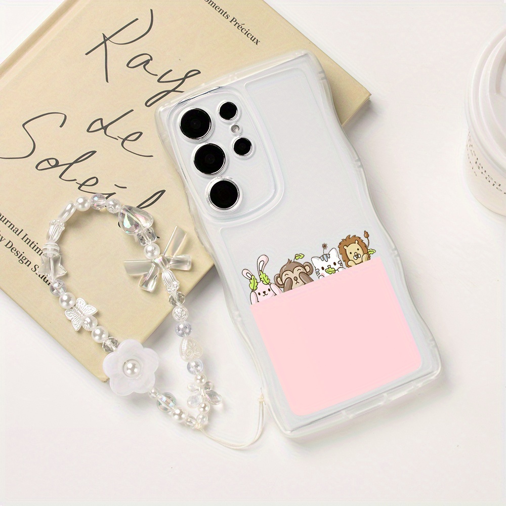 Cute Cartoon Animal Pattern Phone Case Bracelet Suitable - Temu Australia
