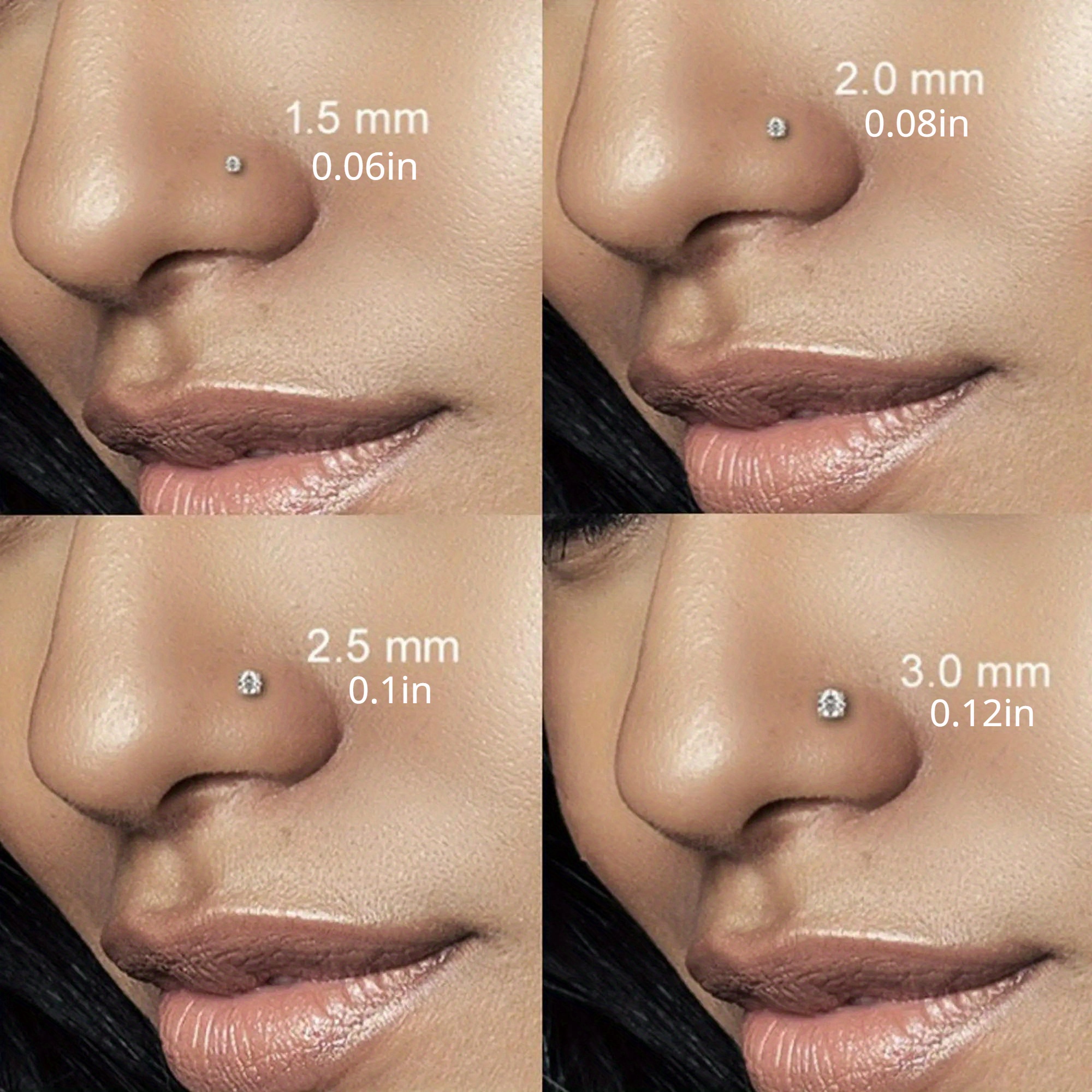 Surgical stainless steel nose stud store