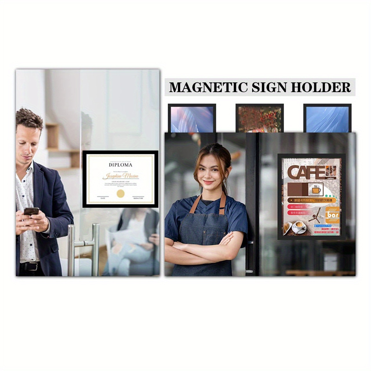 1 τμχ μαλακή κορνίζα αφίσας φωτογραφιών A4 αυτοκόλλητο - Temu Cyprus