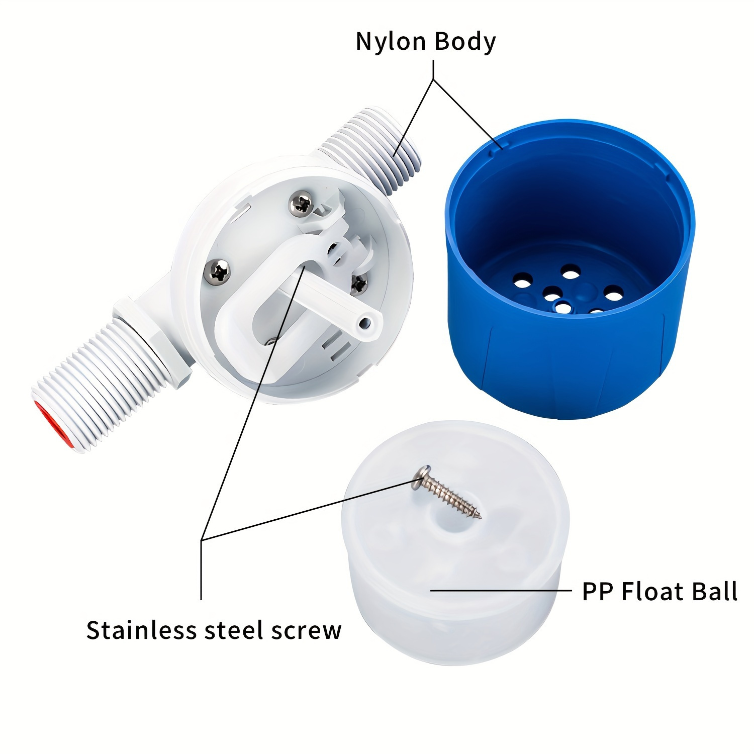 Automatic Water Level Control Float Ball Valve Tank Water - Temu Brazil