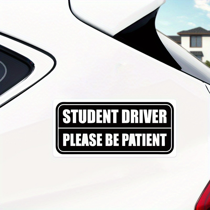 Student Driver Car Car New Driver Rookie Driver Bumper Student Safety ...
