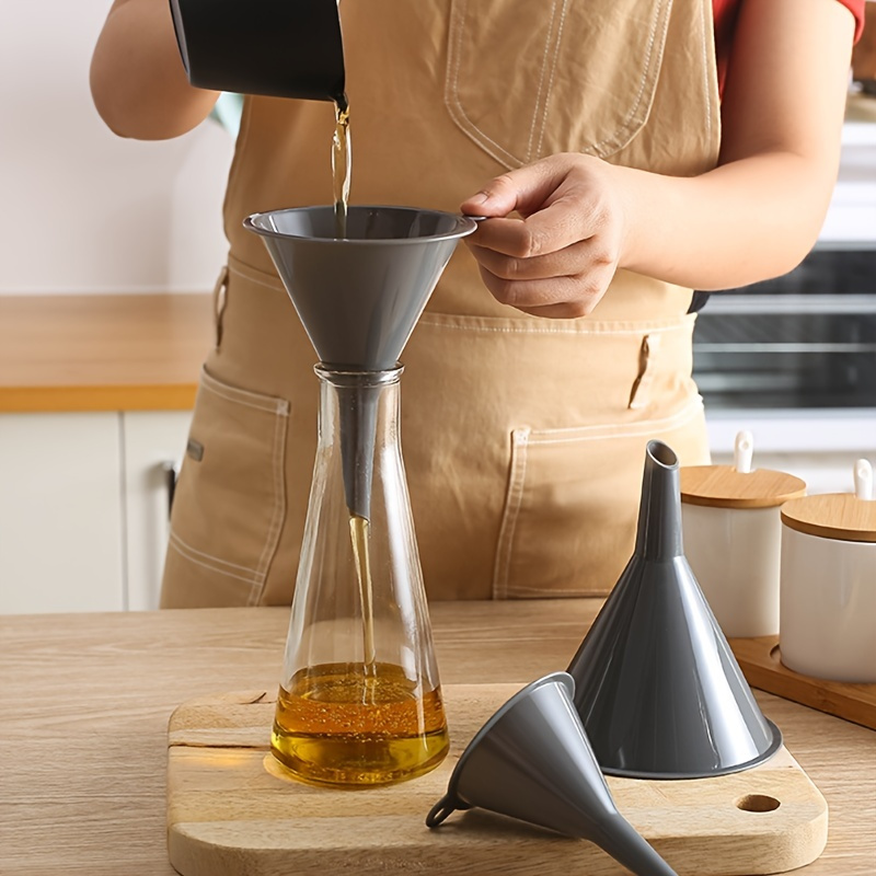 Household Kitchen Funnel Three Piece Plastic Separation - Temu